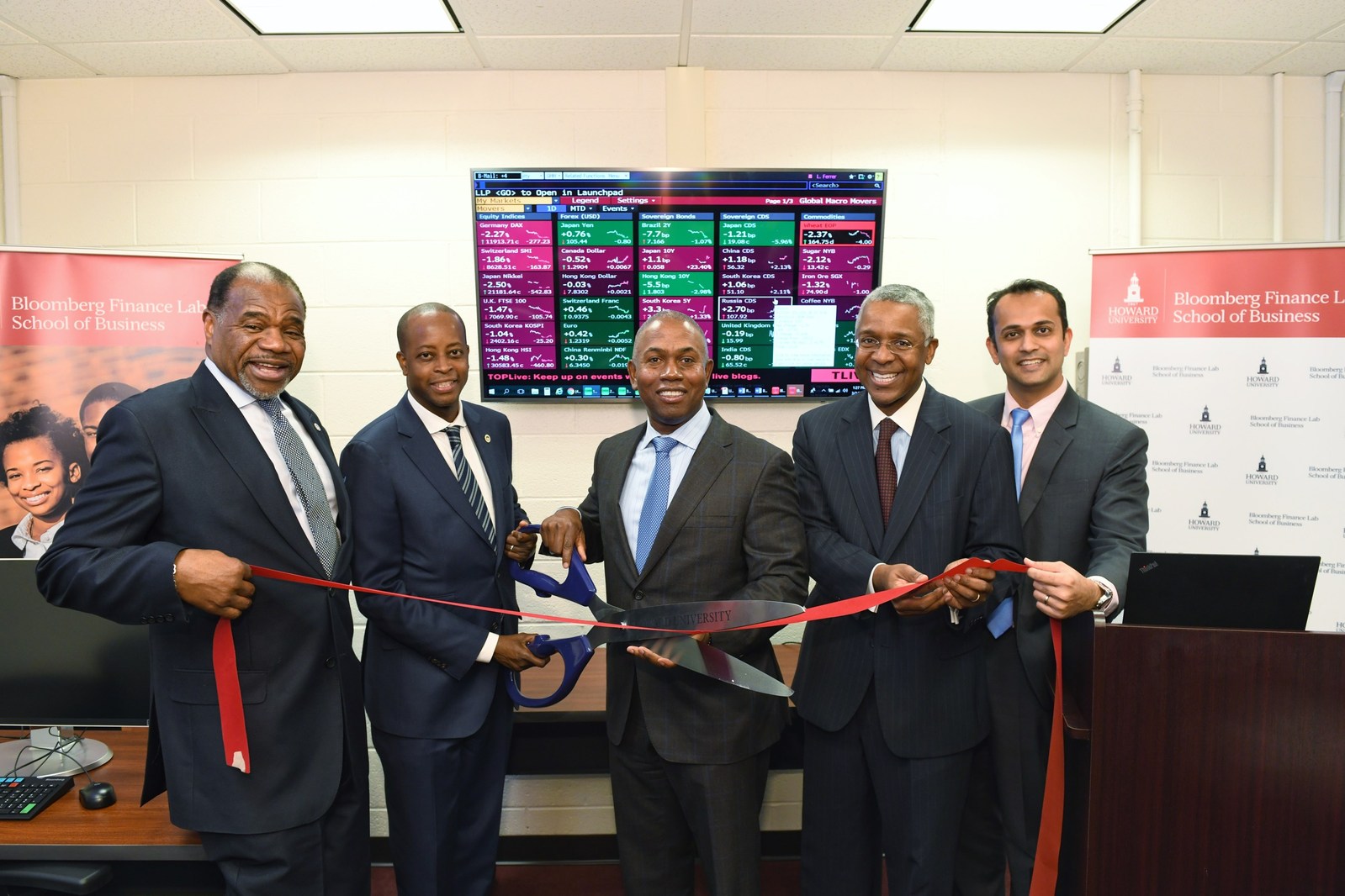 Howard University Unveils New Bloomberg Finance Lab - Black and in Business